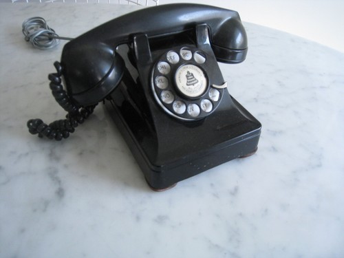 Refurbished Antique Western Electric Model 302 Rotary Telephone - w ...