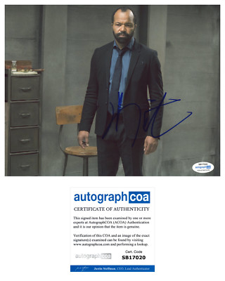 Jeffrey Wright Signed Autographed 8x10 Photo Westworld Actor ACOA COA | eBay