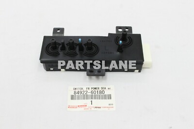 Toyota 4Runner RAV4 IS300 ES350 OEM Front Left Power Seat Switch 84922 ...