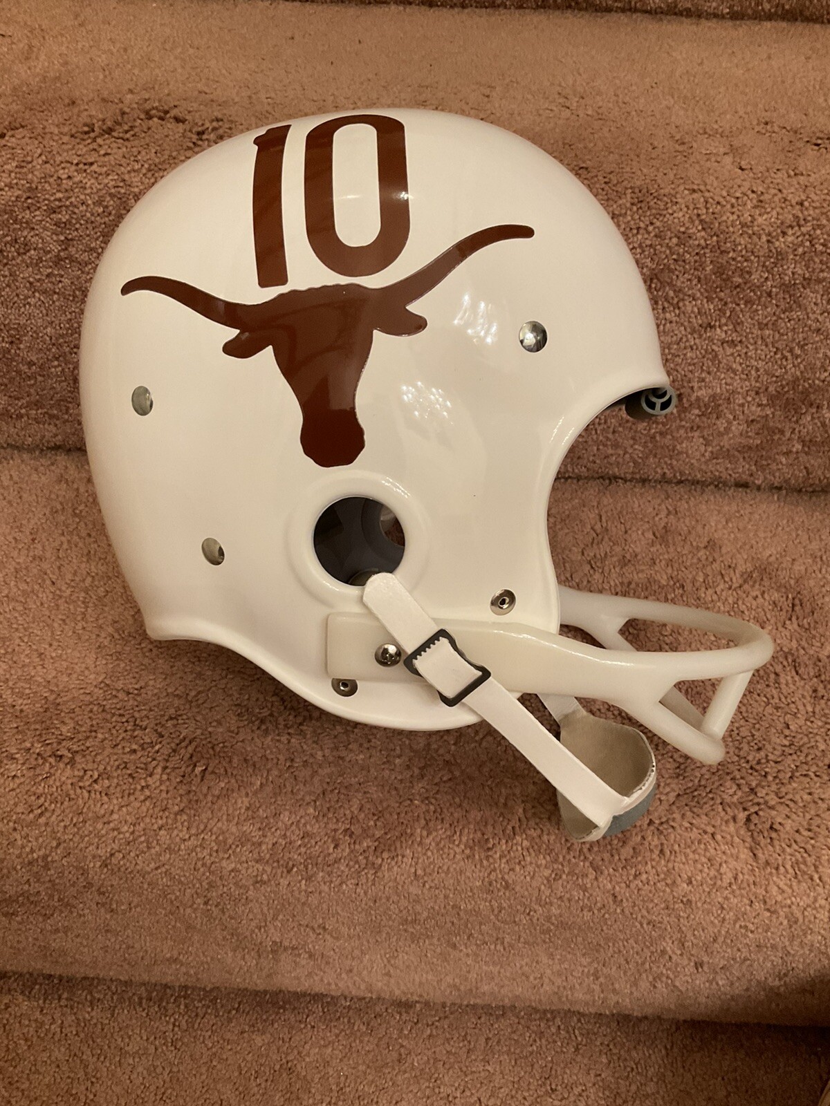 RK4 Style Football Helmet 1961 Texas Longhorns James Saxton | eBay