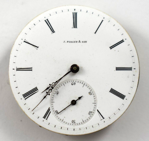 Vintage J.Piaget & Sons 38.30mm KW/KS Pocket Watch Movement lot.wc | eBay