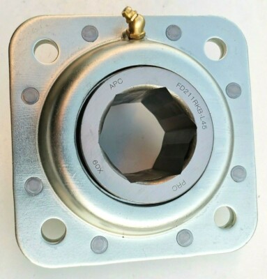 Premium FD211RKB-L45 AG Flanged Disc Bearing Unit 1-3/4" HEX Bore with ...