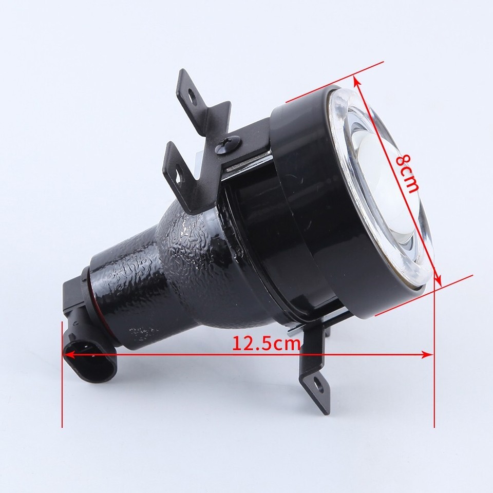 Blue LED Fog Lights For 2016-2019 Honda Civic DRL Halo Projector Lamp ...