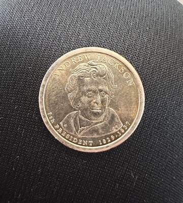 Andrew Jackson Presidential Dollar Coin - 7th US President 1829-1837 ...