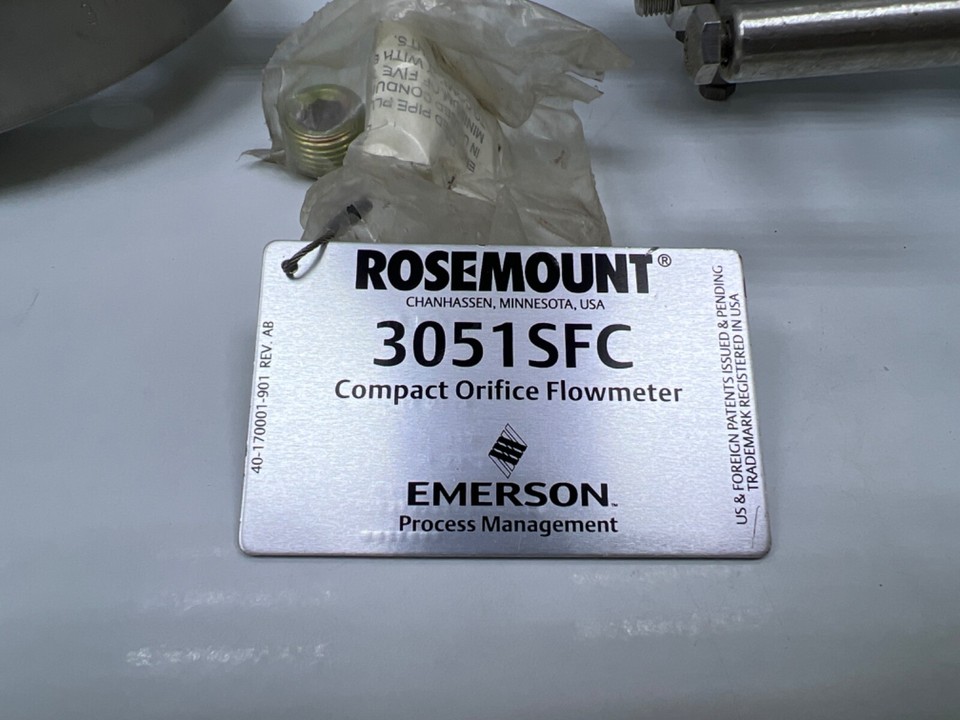 Rosemount 3051SFC Compact Orifice Flow Meter | eBay