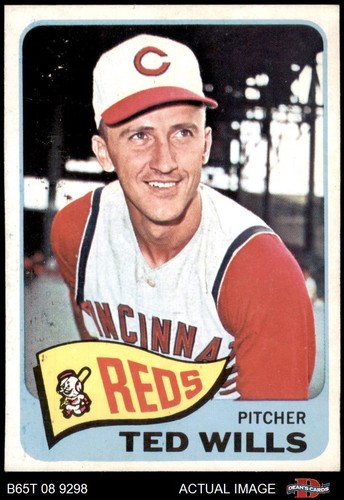 1965 Topps #488 Ted Wills Reds 4.5 - VG/EX+ | eBay