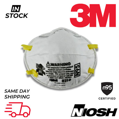 3M N95 Particulate Respirator 8210 (Box of 20) | eBay