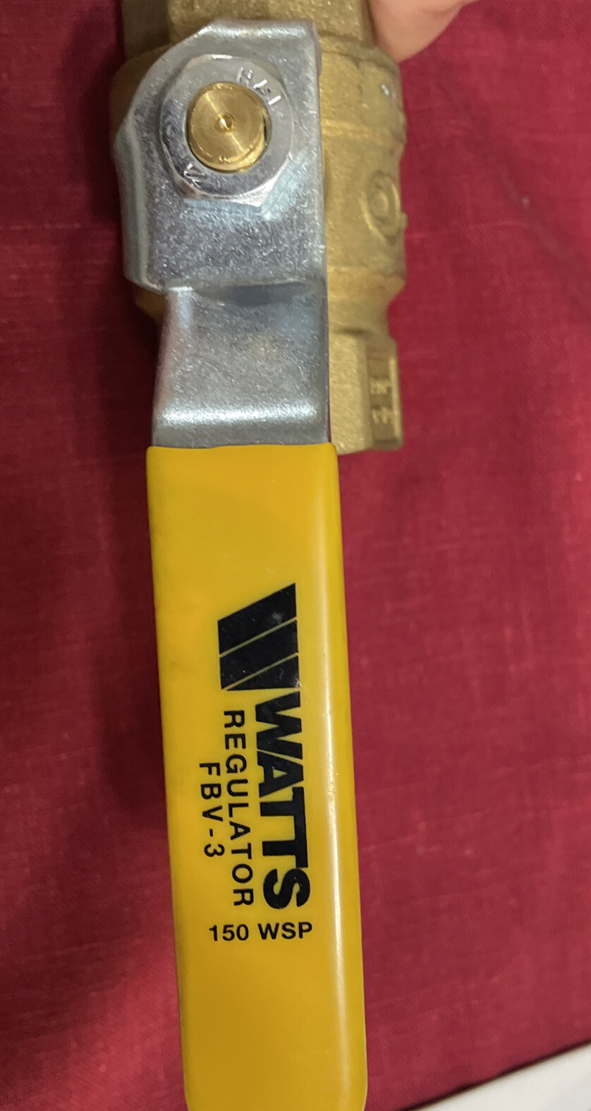 Watts Regulator 1" FBV-3 Brass Ball Valve Full Port - Thread 600 WOG ...