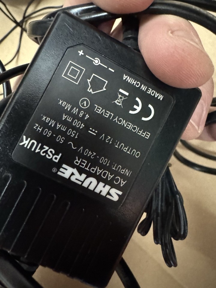 Shure Wireless System PG4-S Receiver and PG1 Transmitter | eBay