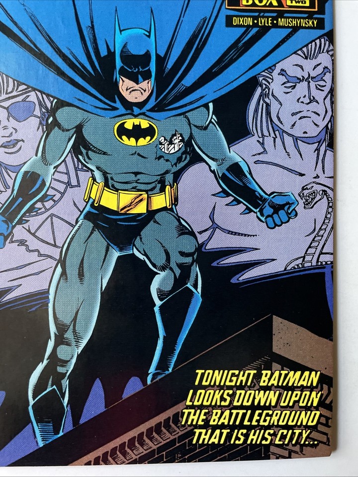 Batman #467 #468 #469 • Shadow Box Complete Story Arc! King Snake! (DC ...