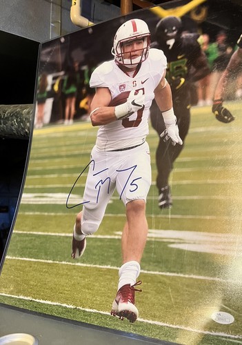 Christian Mccaffrey Signed Autograph photo 16x20 Stanford JSA 49ers | eBay