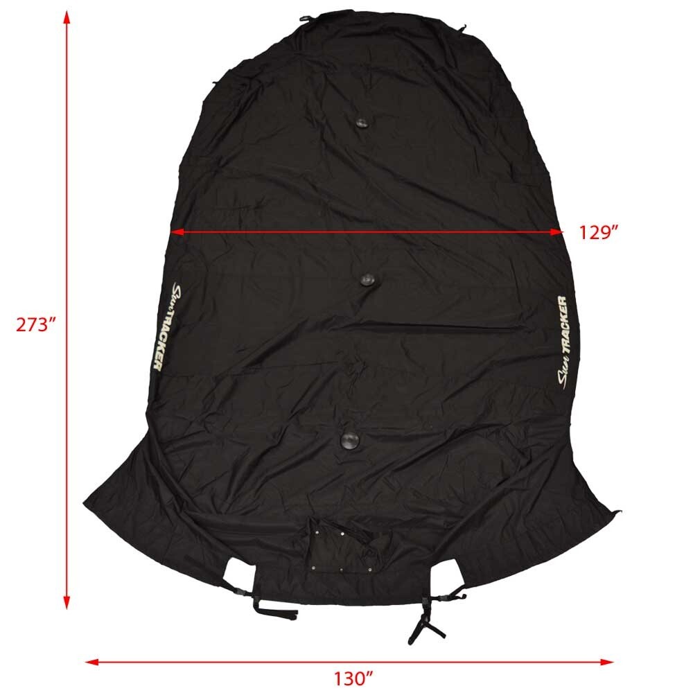 Sun Tracker Pontoon Boat Cover 305707 | Fishin Barge 20 Black | eBay