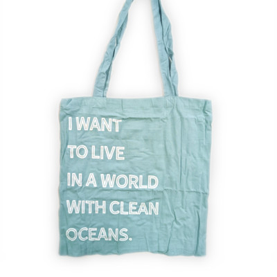 TAG Canvas Tote, Clean Oceans (G11449) | eBay