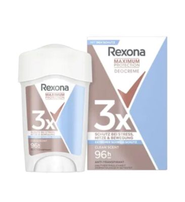 Rexona Maximum Protection Sensitive Dry Antiperspirant Cream 45 ml | eBay