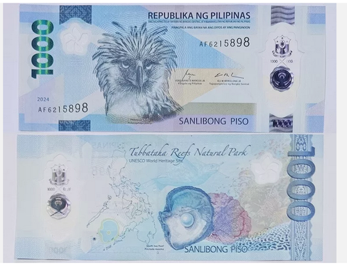 2024 Philippines 1000 Pesos Piso P241 Polymer NEW UNC Banknotes | eBay UK