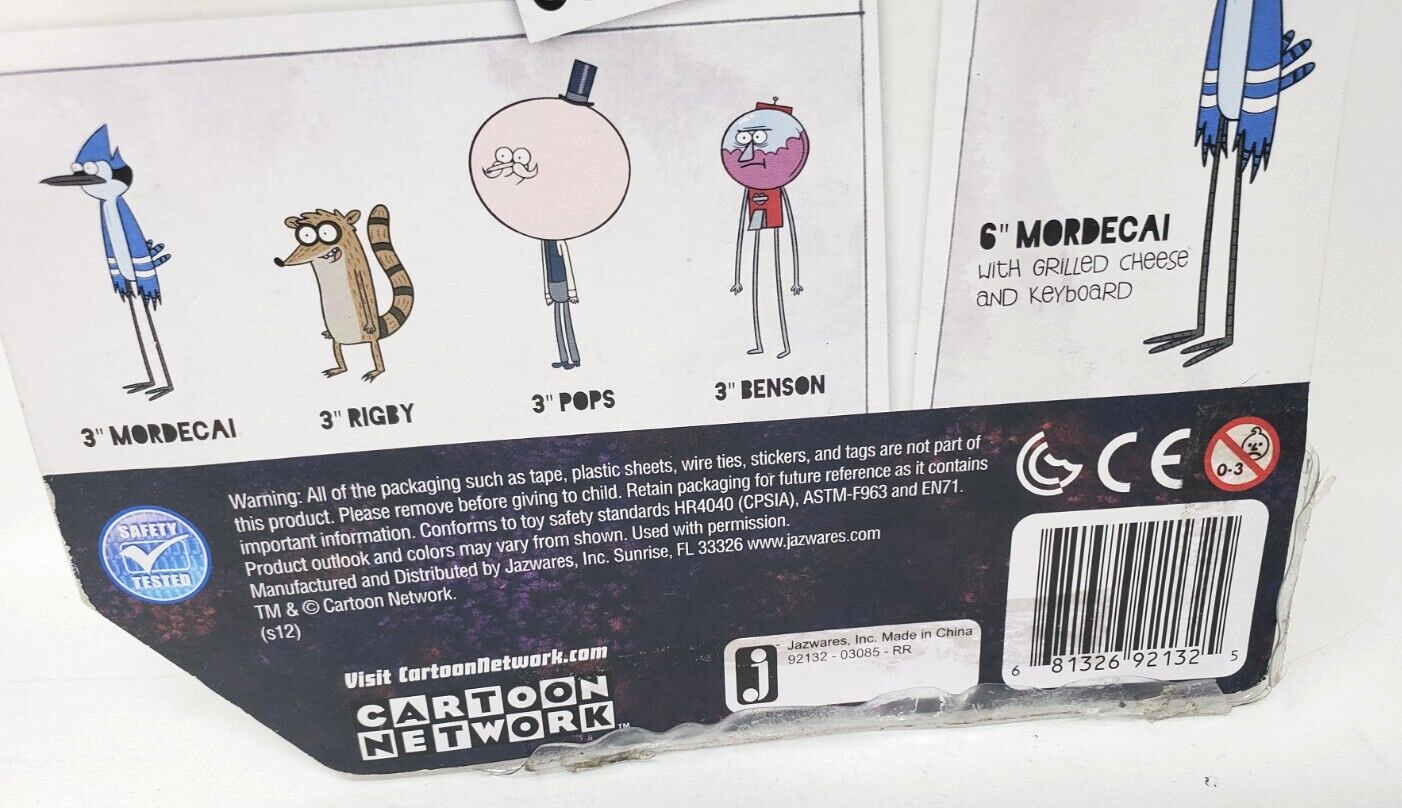 Regular Show Rigby With Talking Action Figure 8inch Jazwares for sale ...