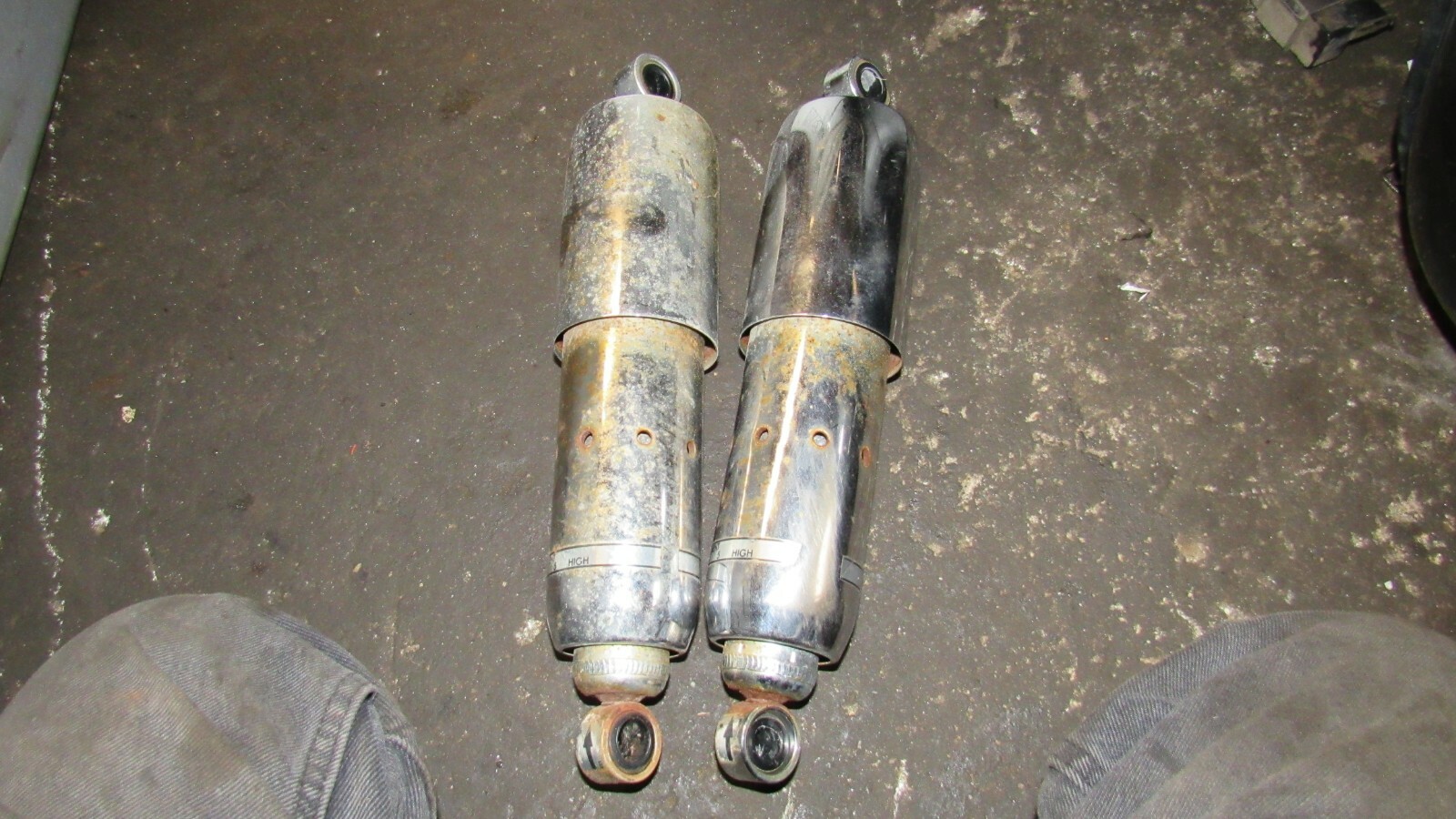 2001 honda vt750 cd shadow ace rear shocks | eBay