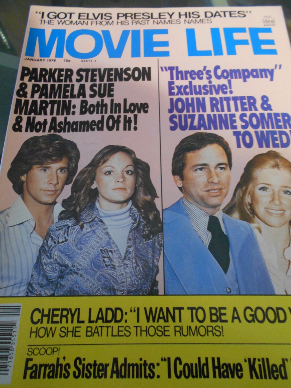 Farrah Fawcett, Cheryl Ladd, Kate Jackson - Movie Life Magazine 1978 | eBay