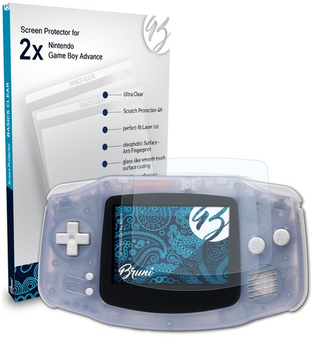 Bruni 2x Schermfolie voor Nintendo Game Boy Advance Screen Protector | eBay