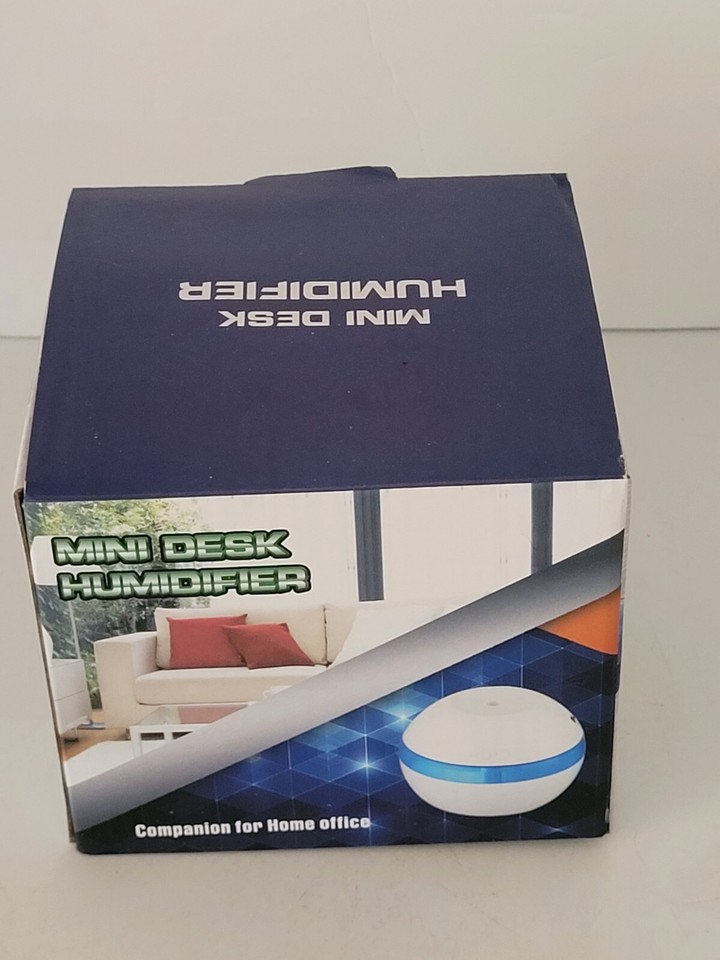 New Portable USB MINI DESK HUMIDIFIER Companion For Home Office/Travel ...