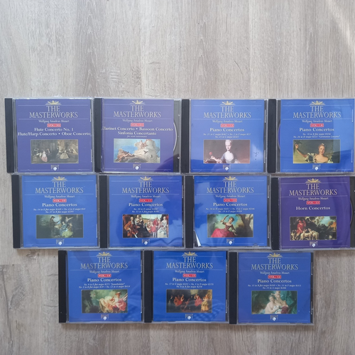 11 x The Masterworks,Wolfgang Amadeus Mozart | eBay