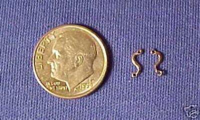 SULSER SADDLERY 1:32 Model Horse Scale STABLEMATE ARABIAN BIT - White ...