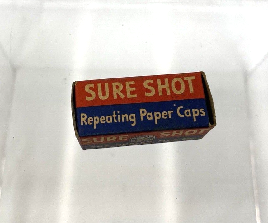 VINTAGE HUBLEY MFG. CO. SURE SHOT PAPER CAP BOX EMPTY | eBay