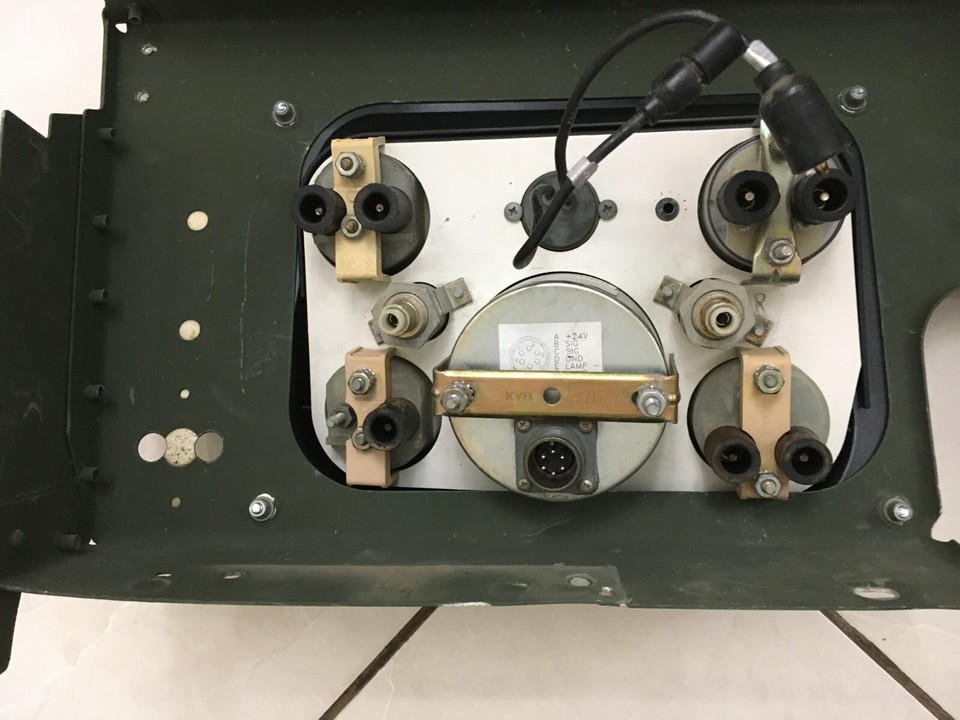 Humvee Dash panel with instrument panel | eBay