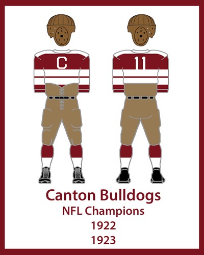 Canton Bulldogs - NFL Champions Wall Art Poster, 8x10 Photo | eBay