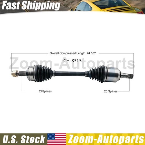 For 2013 2014 2015 2016 Dodge Dart Front Left Driver Side CV Axle Shaft ...
