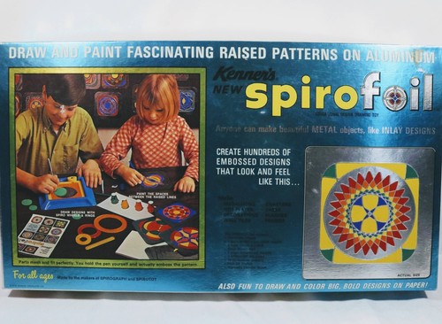 Vintage Spirofoil Drawing Toy Kenner | eBay
