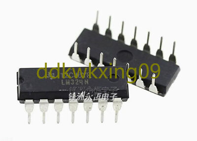 5PCS NEW LM324N LM324 quad-operational amplifier DIP-14 in line | eBay
