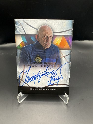 2024 Topps Star Wars Masterwork Christopher Lloyd as Commissioner ...