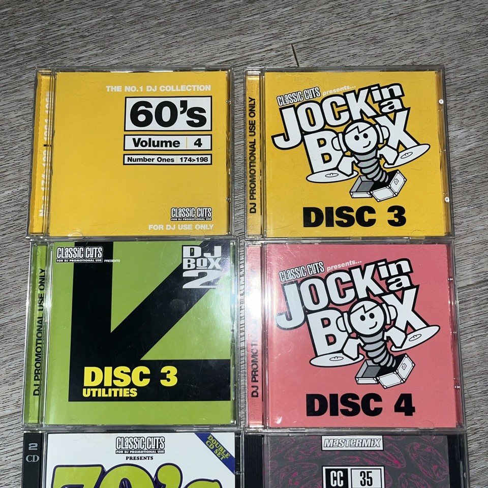 Music Factory Master Mix Classic Cuts - 8 x DJ Promotional Use Only CDS ...