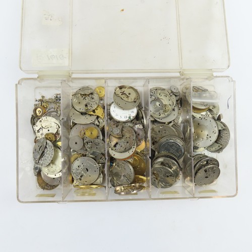 Large Assortment of American Disassembled Pocket Watch Movements | eBay