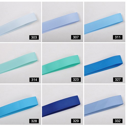 1 Roll 100 Yards 9 mm 16 mm 25 mm 38 mm Width Grosgrain Ribbon #303 ...