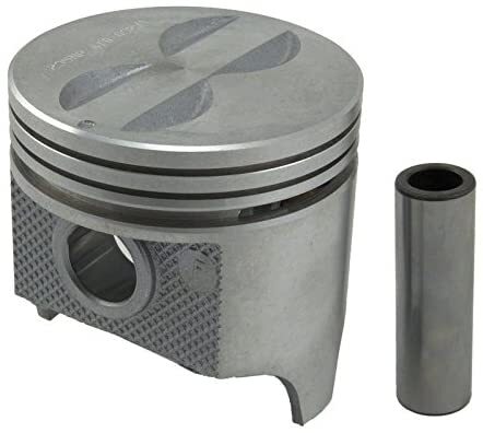 SEALED POWER Flat Top 4vr Cast Pistons Set/8 for Chevy SB 283 STD bore ...