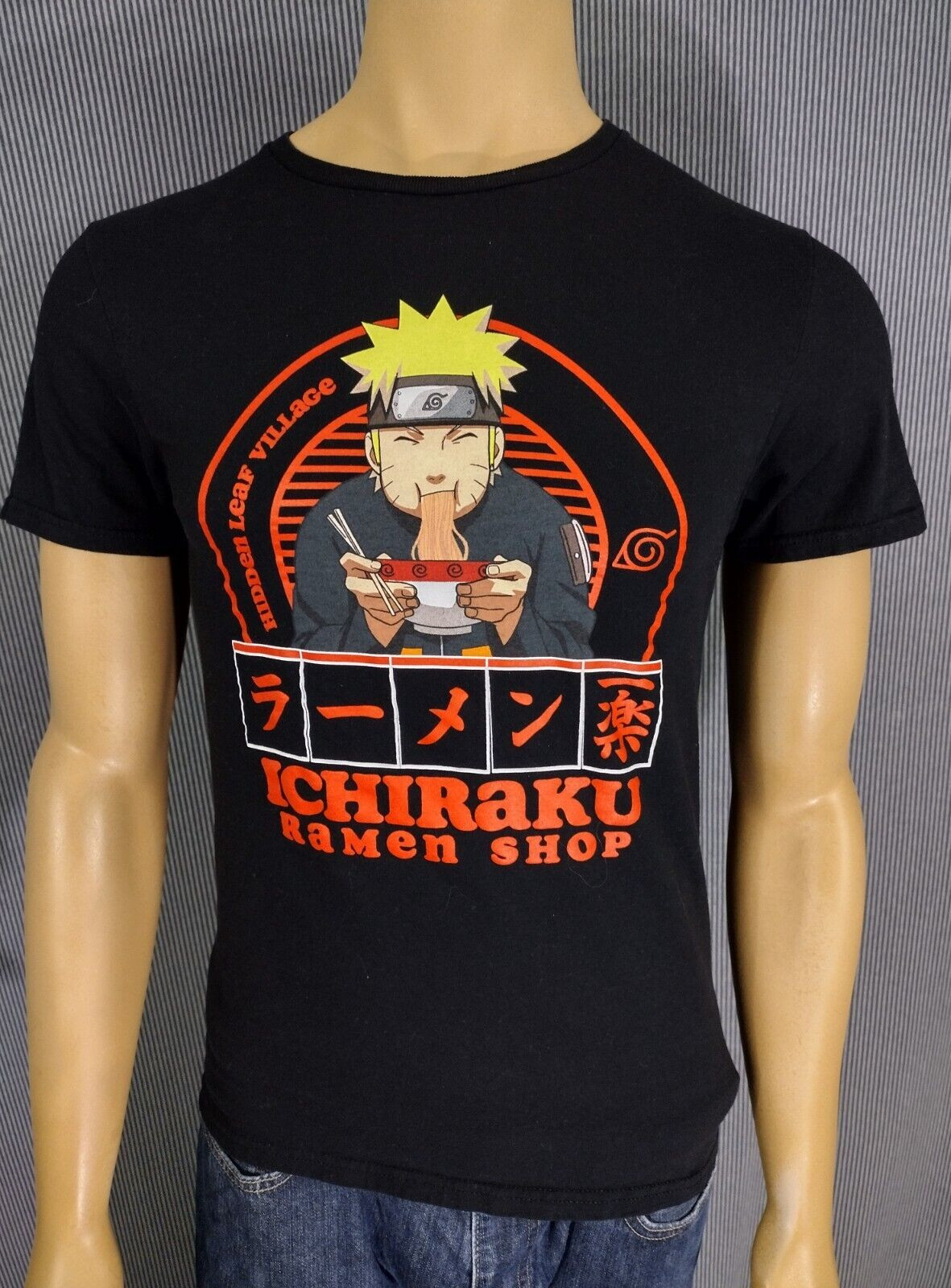 NARUTO "ICHIRAKU" RAMEN SHOP Men T Shirt (Small) Hidd… - Gem