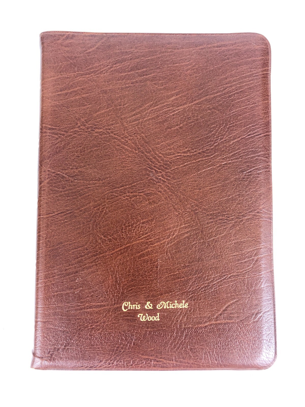 Thompson Chain Reference Bible NIV 1978-1983 Top Grain Calf Leather ...