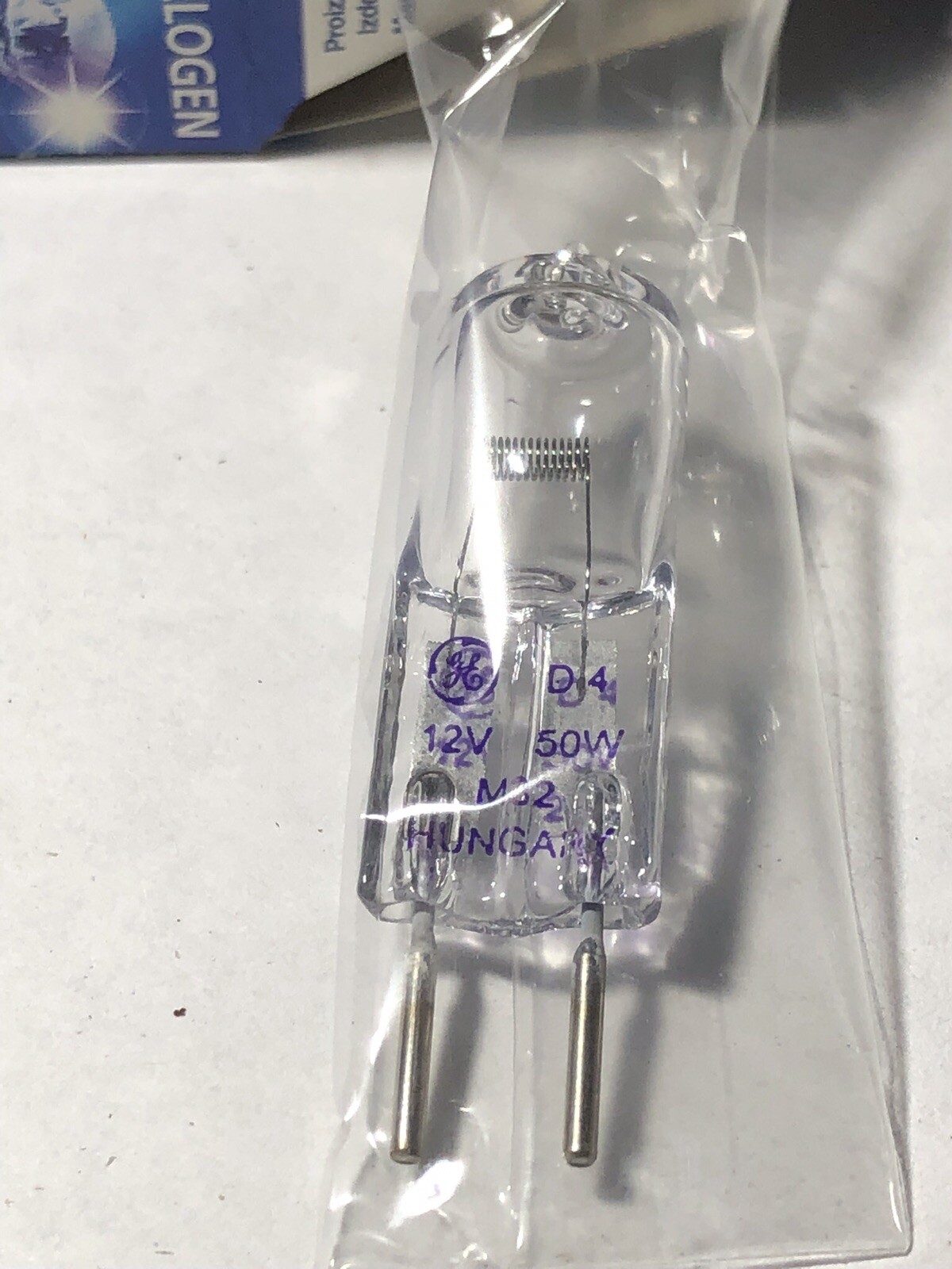 GE 50w 12v Gy6.35 Capsule Halogen Bulb M32 34702 for sale online | eBay