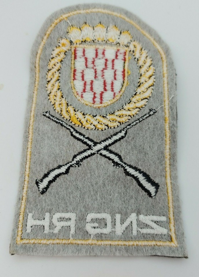 CRO ARMY ZNG RH, Croatian National Guard Zbor narodne garde patch 1990s ...