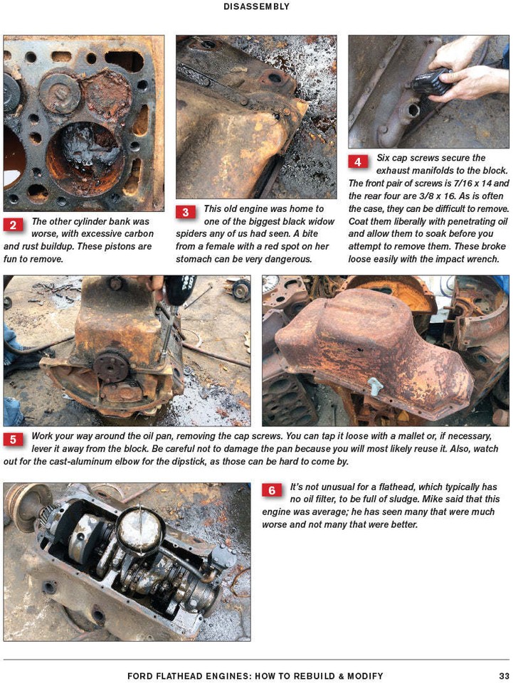 Rebuild Repair Hot Rod Flathead Ford V8 Manual 221 239 255 Book | eBay