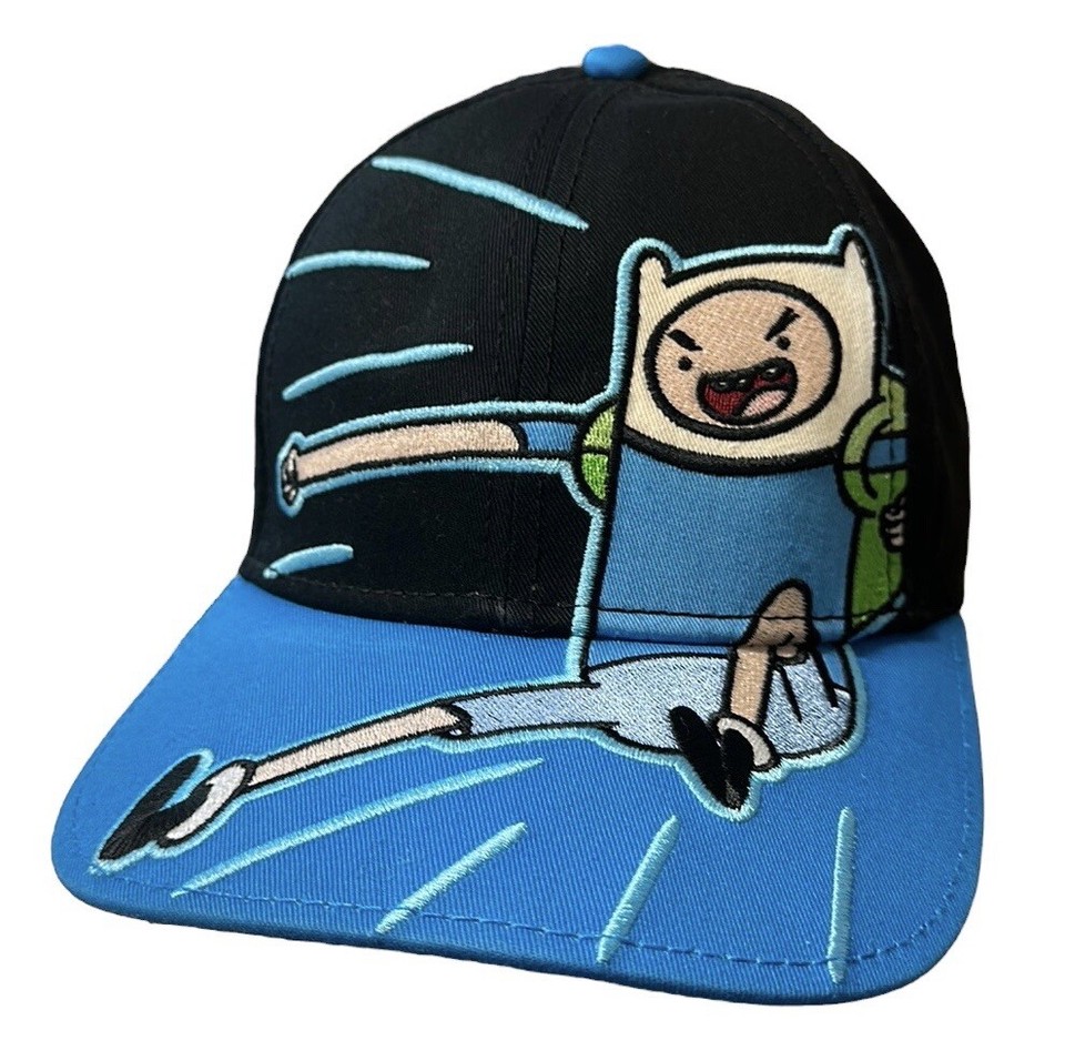 Cartoon Network Blue-Black Adventure Time with Finn & Jake Adjustable ...
