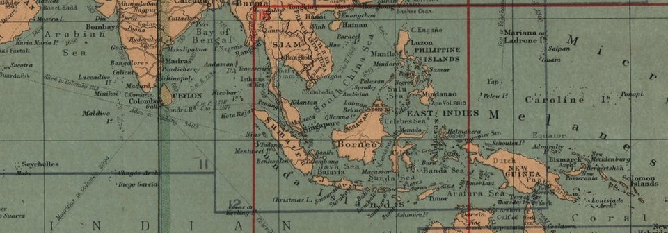 WORLD. Index Map To Charts 1-21. World. Large 50x70cm 1918 old antique ...