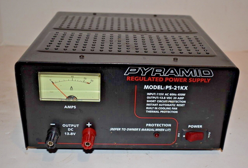 Pyramid Model PS-21KX Regulated Power Supply | eBay