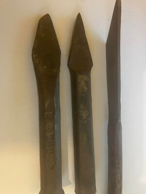 CYCLONE MASONRY BRICKLAYERS BRICK PLUGGING CHISEL VINTAGE AUSTRALIAN ...