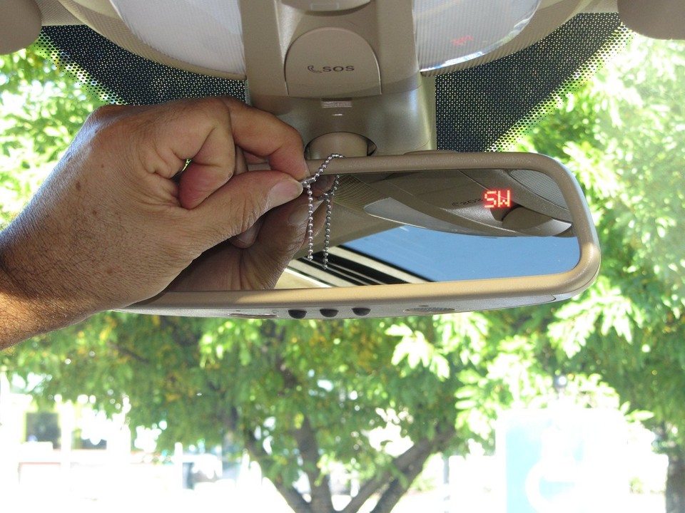 Mirortag™ Charm- Handicap Tag Holder & Protector Magnetically Attach ...