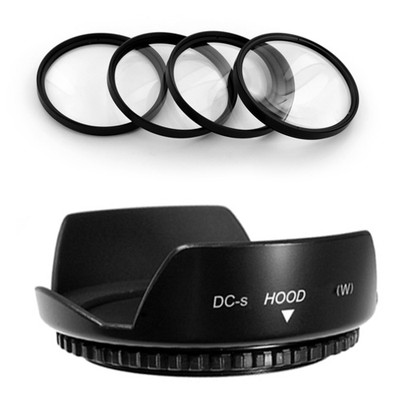 52mm Lens Hood Flower Wide Petal,Macro Filter Kit for Canon Rebel T4i ...