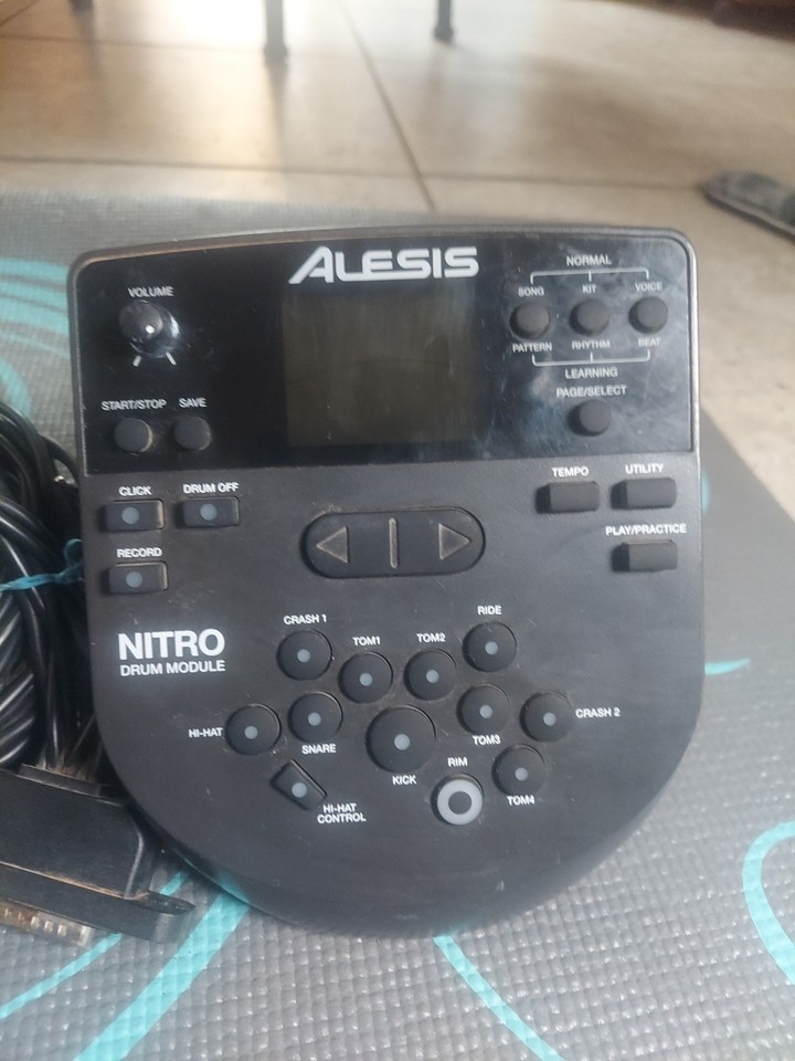 Alesis Nitro DM7X Drum Module Brain w/ Snake Cables. no charger | eBay