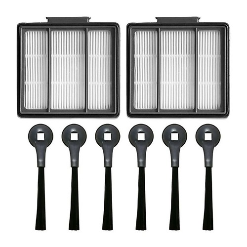HEPA Filters With Side Brushes For Shark IQ R101AE (RV1001AE) R101 ...